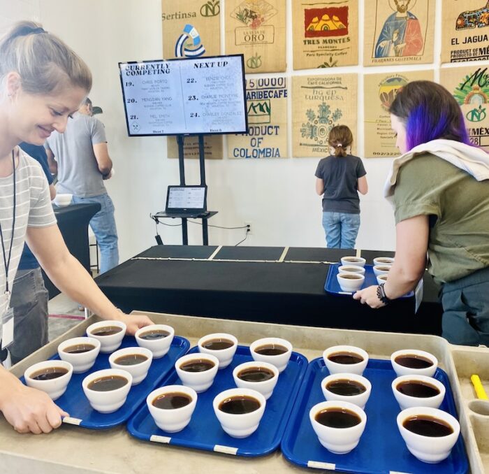 U.S. Coffee Championships Cup Tasters Event